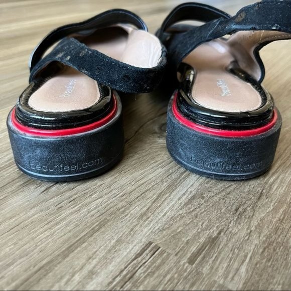 BeautiFeel | Shoes | Beautifeel Gail Suede Slingback Polka Dot Sandals ...